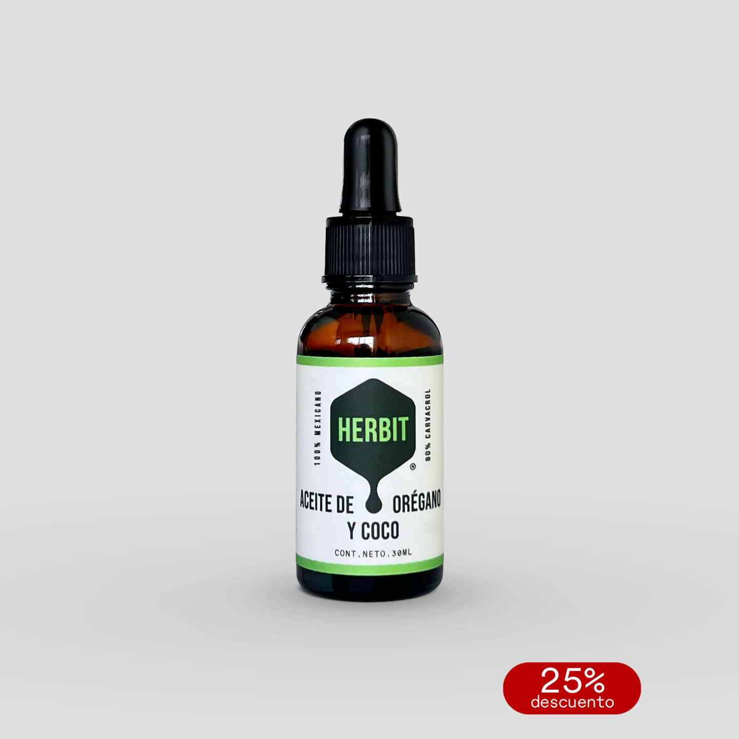 Aceite de coco con orégano – Herbit Orégano
